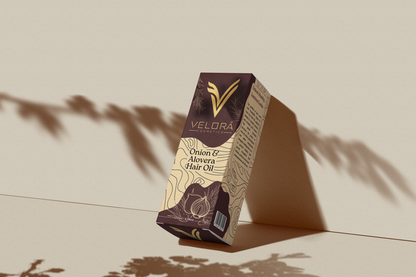 Onion & Aloe Vera Hair Oil – Velorà